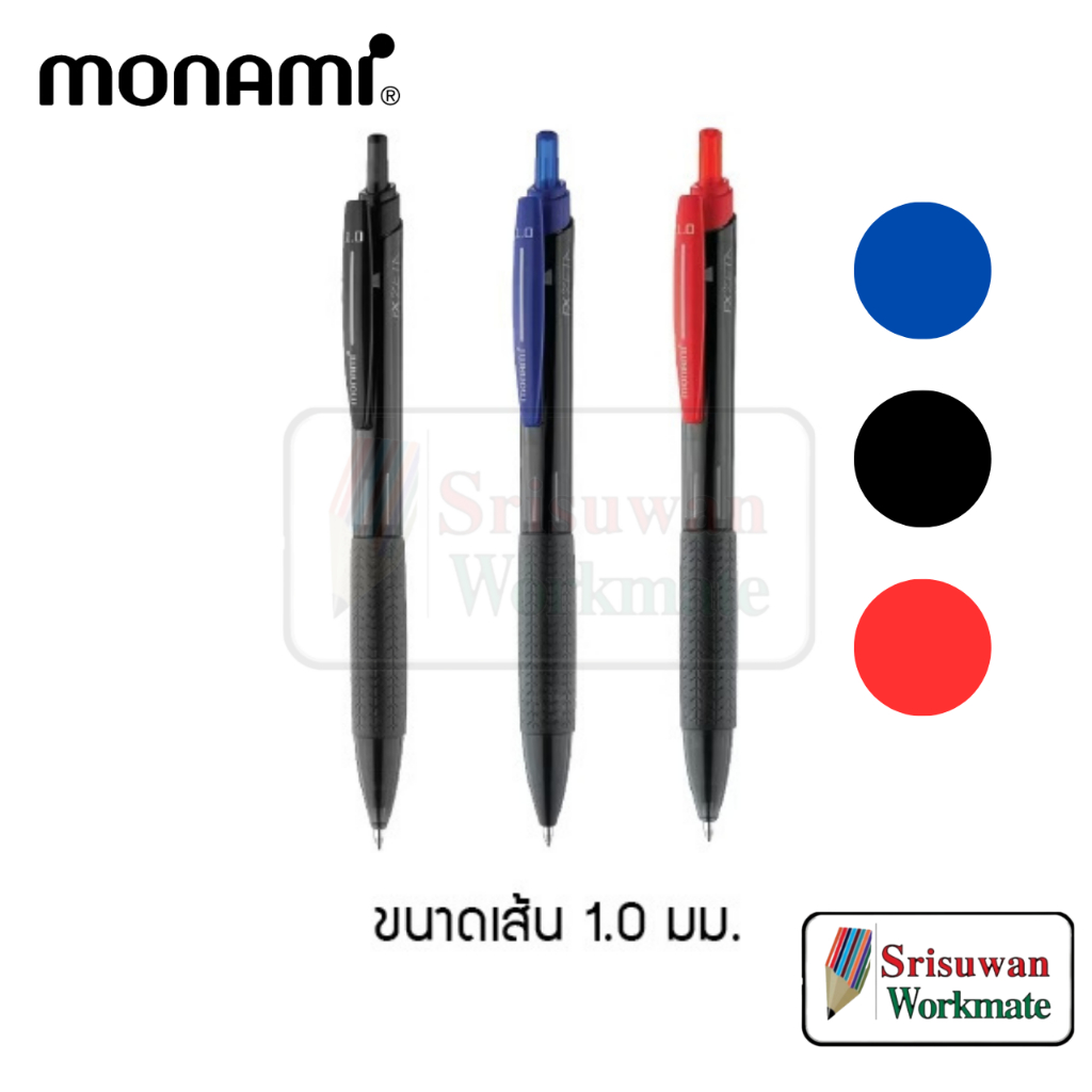 Monami FX ZETA Ballpoint Pen 1.0 mm. 1 Pens | Shopee Philippines