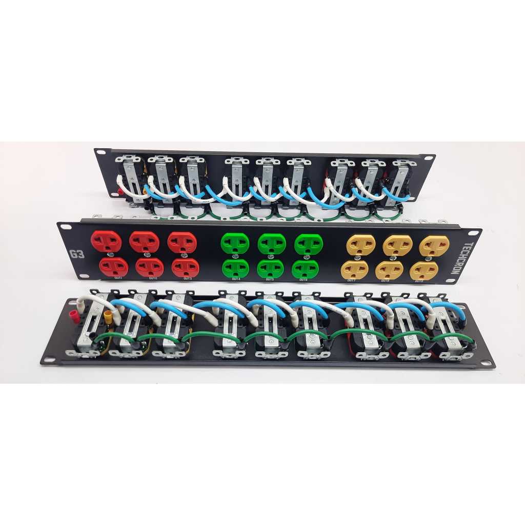 2U Plate Ready To Use Rack Plug Model G3 Wiring 2U Attach A Female ...