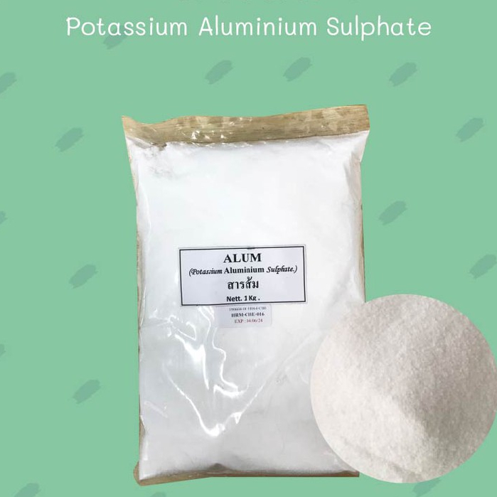 Alum (Satu) 1 Kg Potassium Aluminum Sulphate | Shopee Philippines