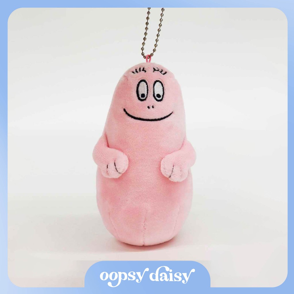 Barbapapa Keychain Pink Soft Mascot Imported From Japan. | Shopee ...