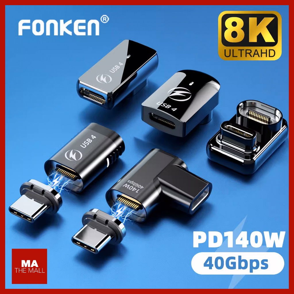 FONKEN USB type C magnetic Adaptor (L shape U shape) | Shopee Philippines