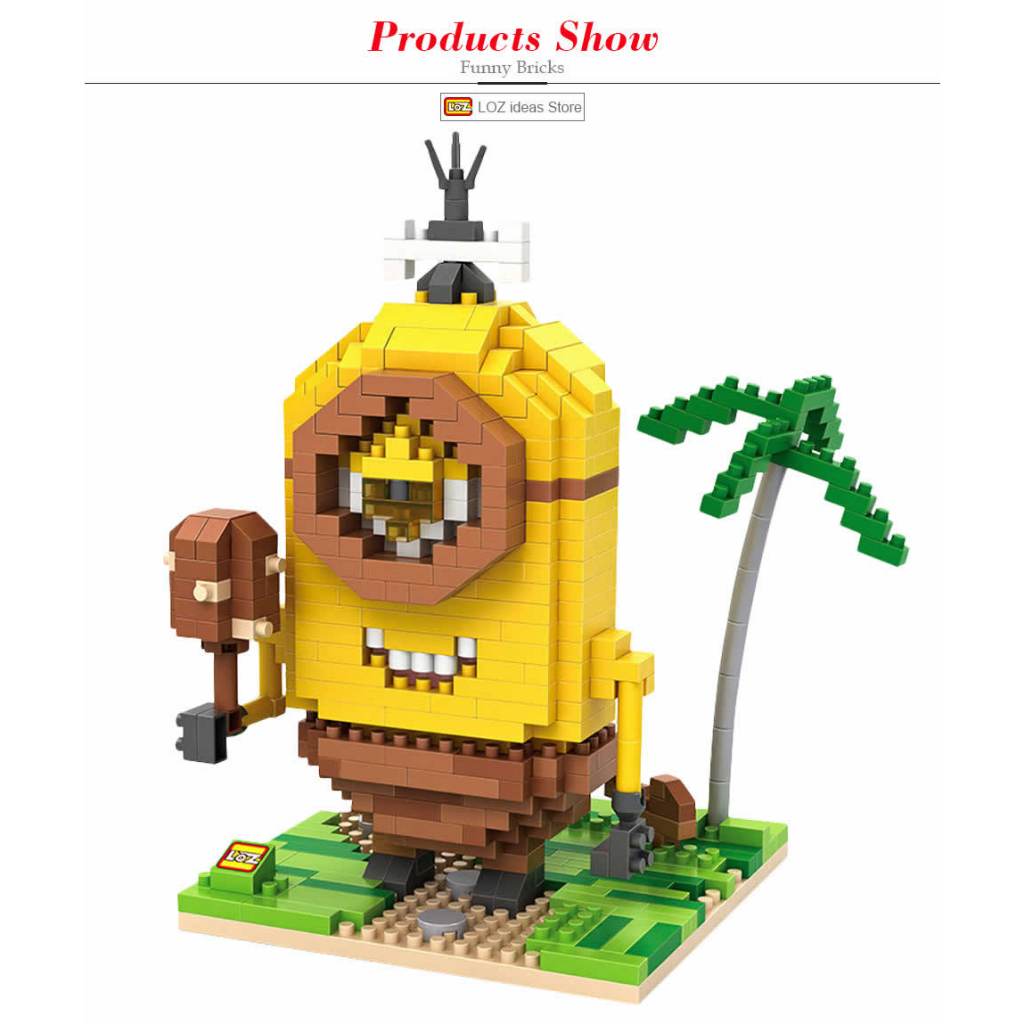 Lego Building Toys Set Of Cartoon Characters Minions 550 Pieces _9612 ...