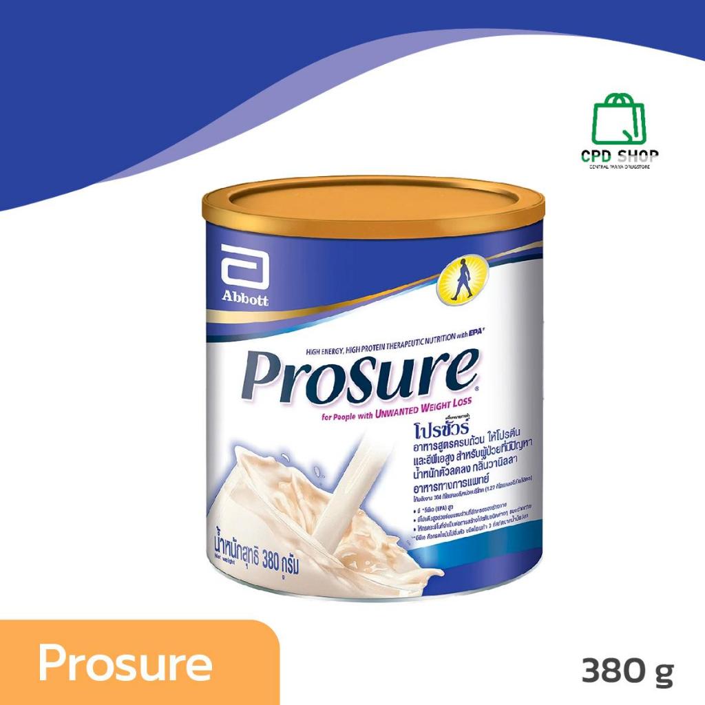 Prosure 380 Grams Powder Dietary Supplement For Cancer Patients. Complete Recipe Exp.16/09/2024 ...