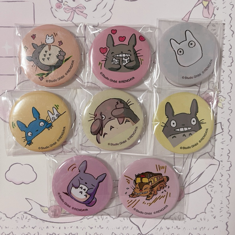 Rare Totoro Brooch Set (Uniqlo x Studio Ghibli) | Shopee Philippines