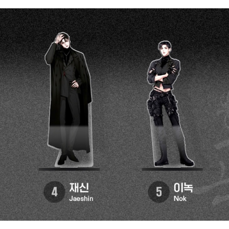 Acrylic standee (lezhin black rabbit) | Shopee Philippines