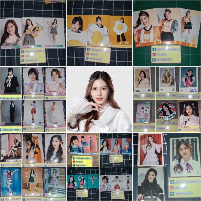 Product JAA Jah BNK48 Model 1-Scrap Leaf COMP Photoset Cover Photo Random Picture | Shopee ...