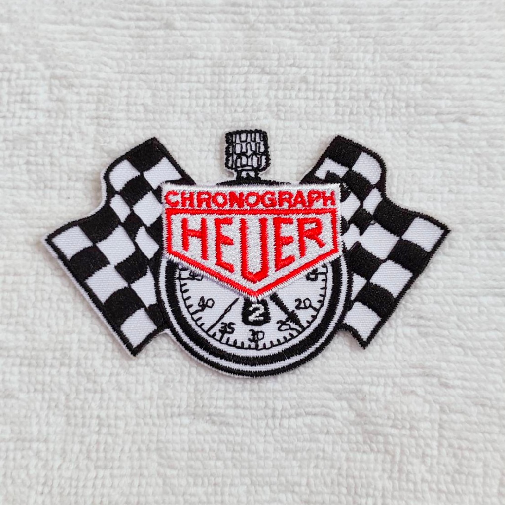 Iron-On Patches Logo TAG Heuer Patch Clock Hoyer Stickers badge ...