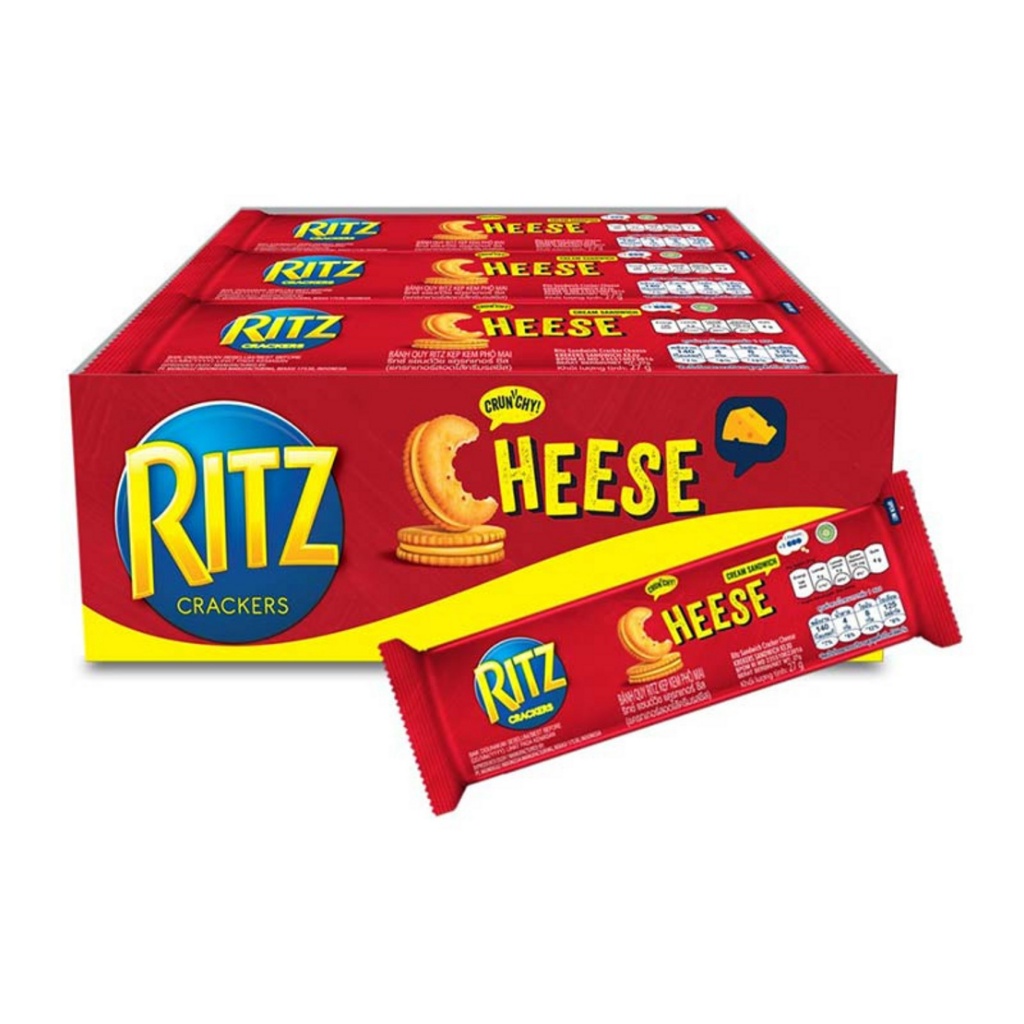 Ritz Cheese Flavor Crackers 27g (12 Pack) | Shopee Philippines