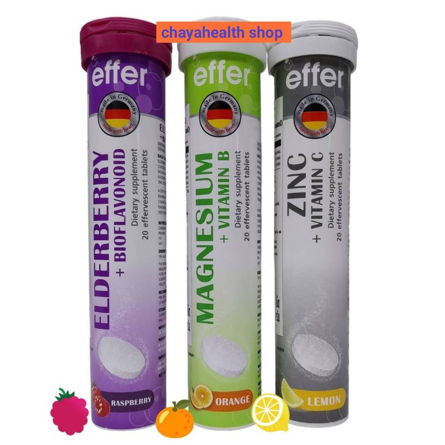 Effer Dietary Supplement Vitamin Effervescent Tablets There Are 3 ...