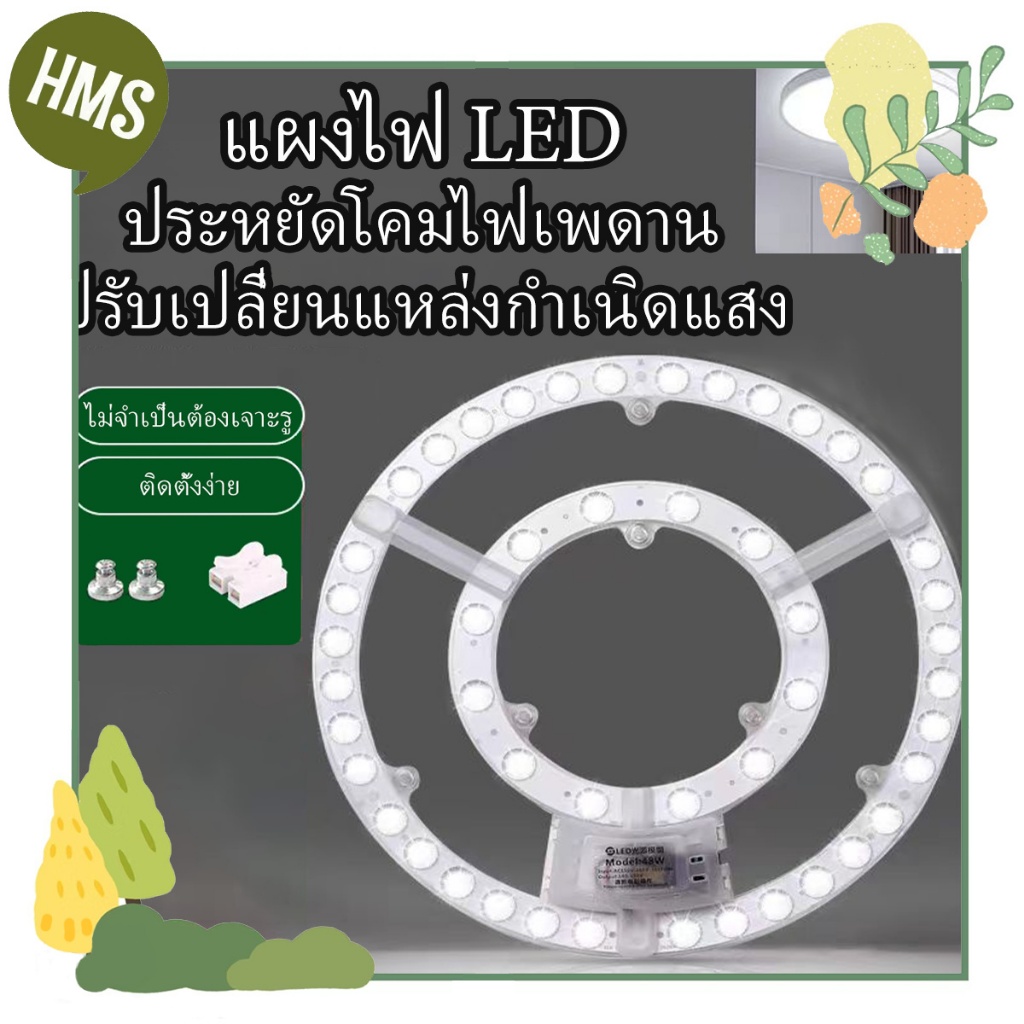 led Ceiling Light Panel 18w/24w/36w/48w/72w Magnetic Lamp Chip Plate ...