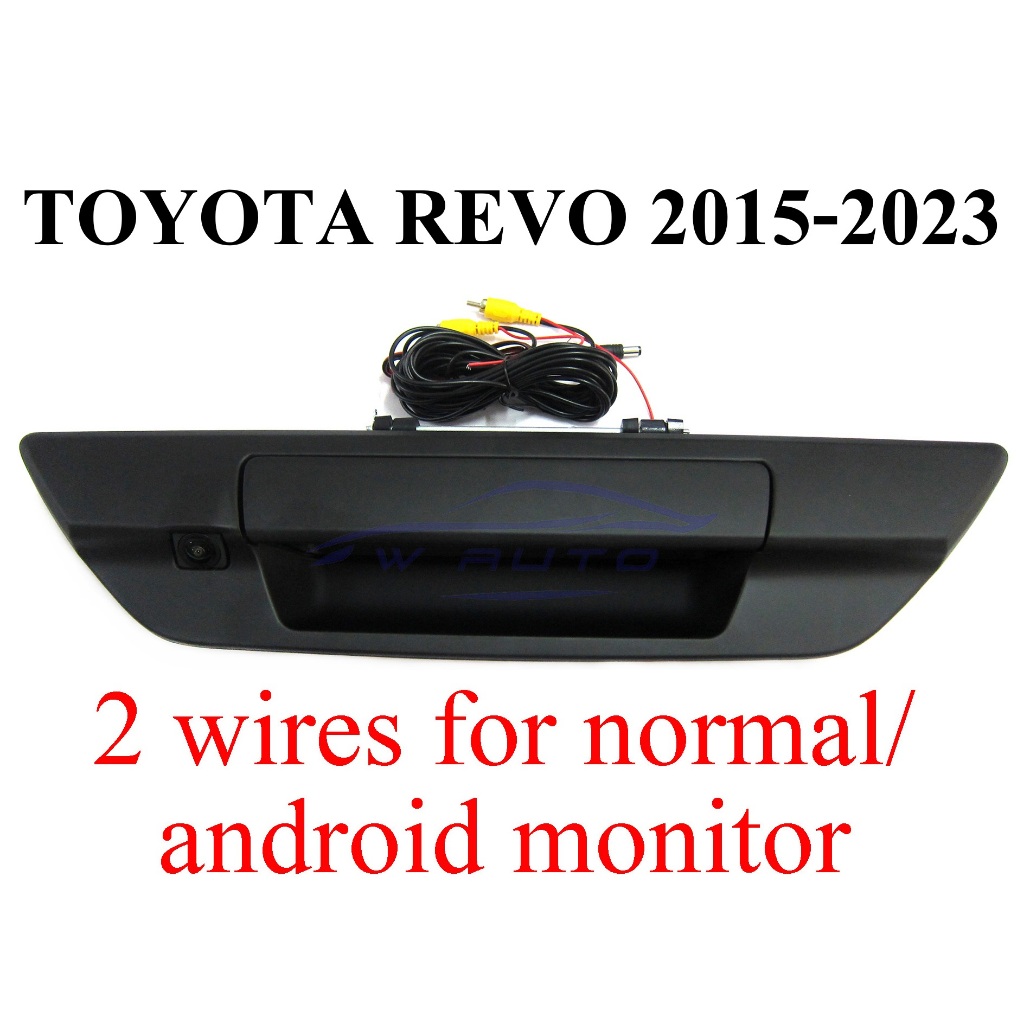 Black Hand Open Tail With Reverse Camera TOYOTA REVO Rockco 2015-2023 ...