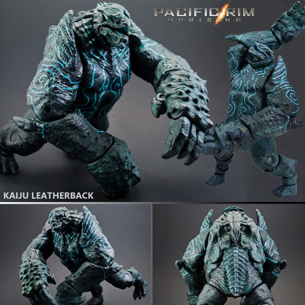 Neca Action Figure Pacific Rim 2 War Of Steel Demon Leatherback Kaiju ...
