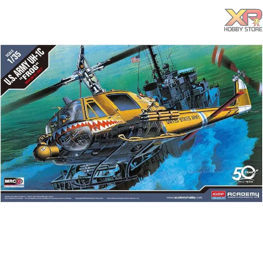 [Academy Model] 1/35: UH-1C HUEY" FROG" (AC 12112) | Shopee Philippines