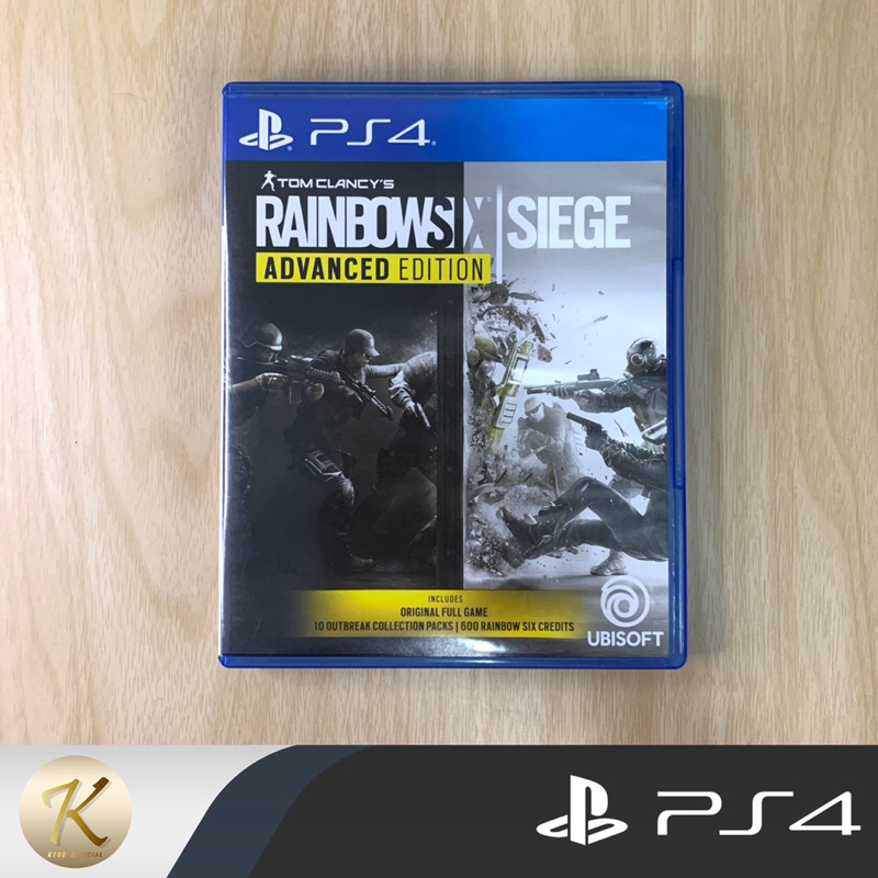 PS4 Game Disc: Tom Clancy's Rainbow Six Siege * Edition Sub English ...