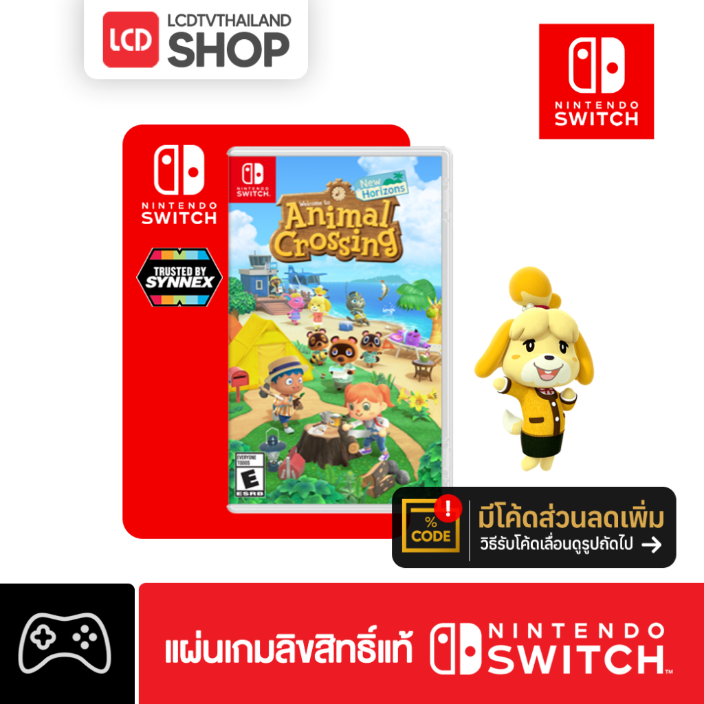 Nintendo Switch Animal Crossing Genuine License Game Disc: New Horizons ...