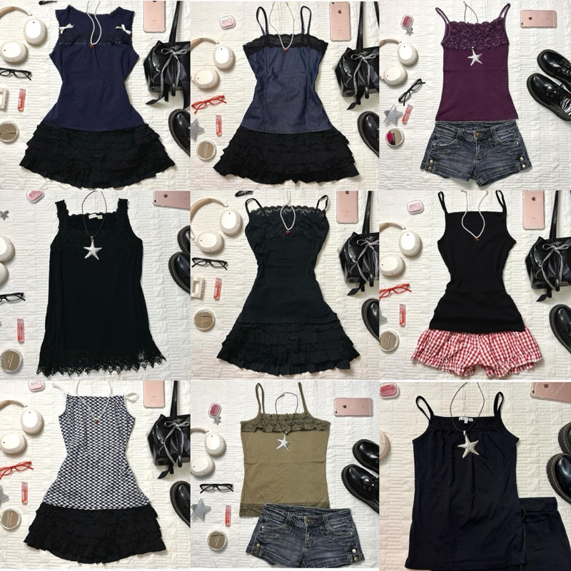 Updated 14.08.24 ️ Vintage Singlet y2k 90s Second Hand | Shopee Philippines