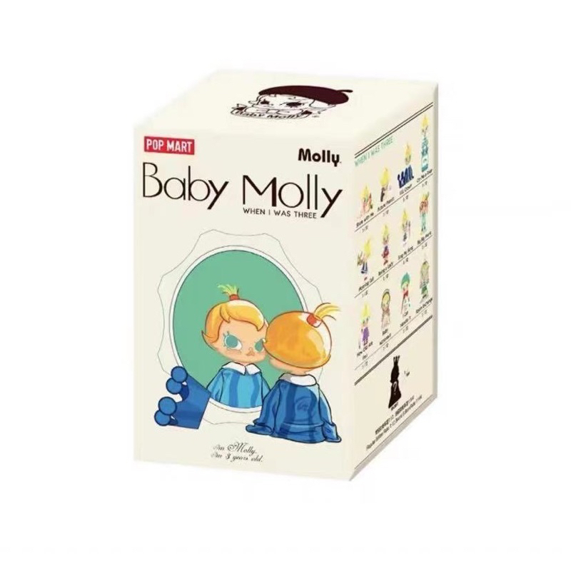 Baby Baked Li 1 [1 Dip] No Need To Wait 1 Popmart Molly Model | Shopee ...
