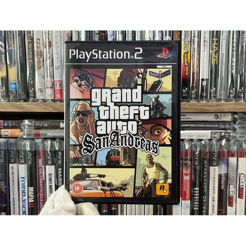 Ps2-Grand Theft Auto San Andreas GTA (Original Disc) | Shopee Philippines