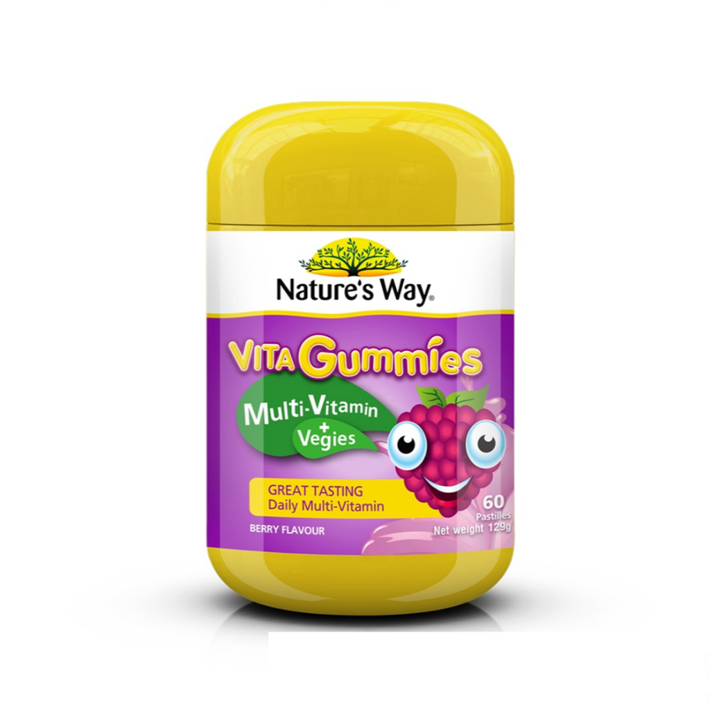Natures way Vita Gummies Multi Vitamin & Vegies Nourish Lutein And ...