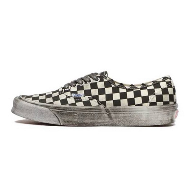 Vans OG Authentic Lx'stressed-Black Checkerboard' | Shopee Philippines