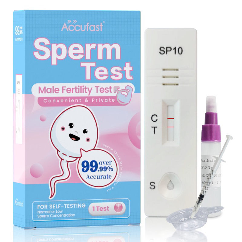 ACCUFAST Sperm Test Kit For Ready In Men Pregnancy Of Properity Count ...