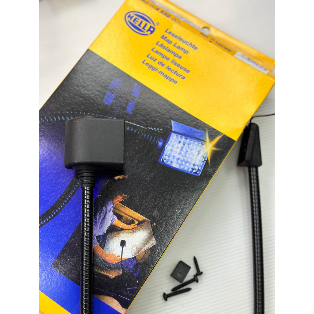 Car Genuine Hella Map Light 12V Length 60 cm Strong And Durable Bending ...