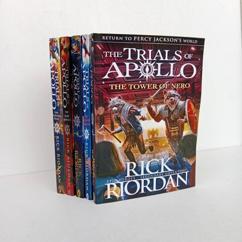 The Trials of Apollo Set (5 Books Set) ** Bad Job. Read Details First ...