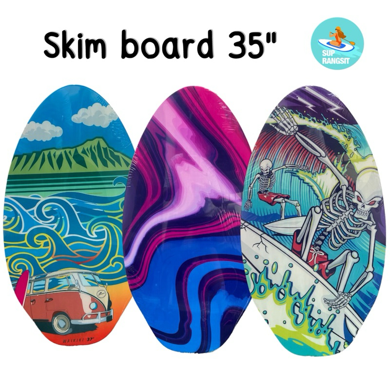 skim board 35 "flatland Surf Beach Shallow Water for beginner | Shopee ...