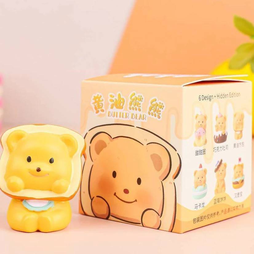 (1 Small Box) Butter Bear Figure Random Box (1 Dip) | Shopee Philippines