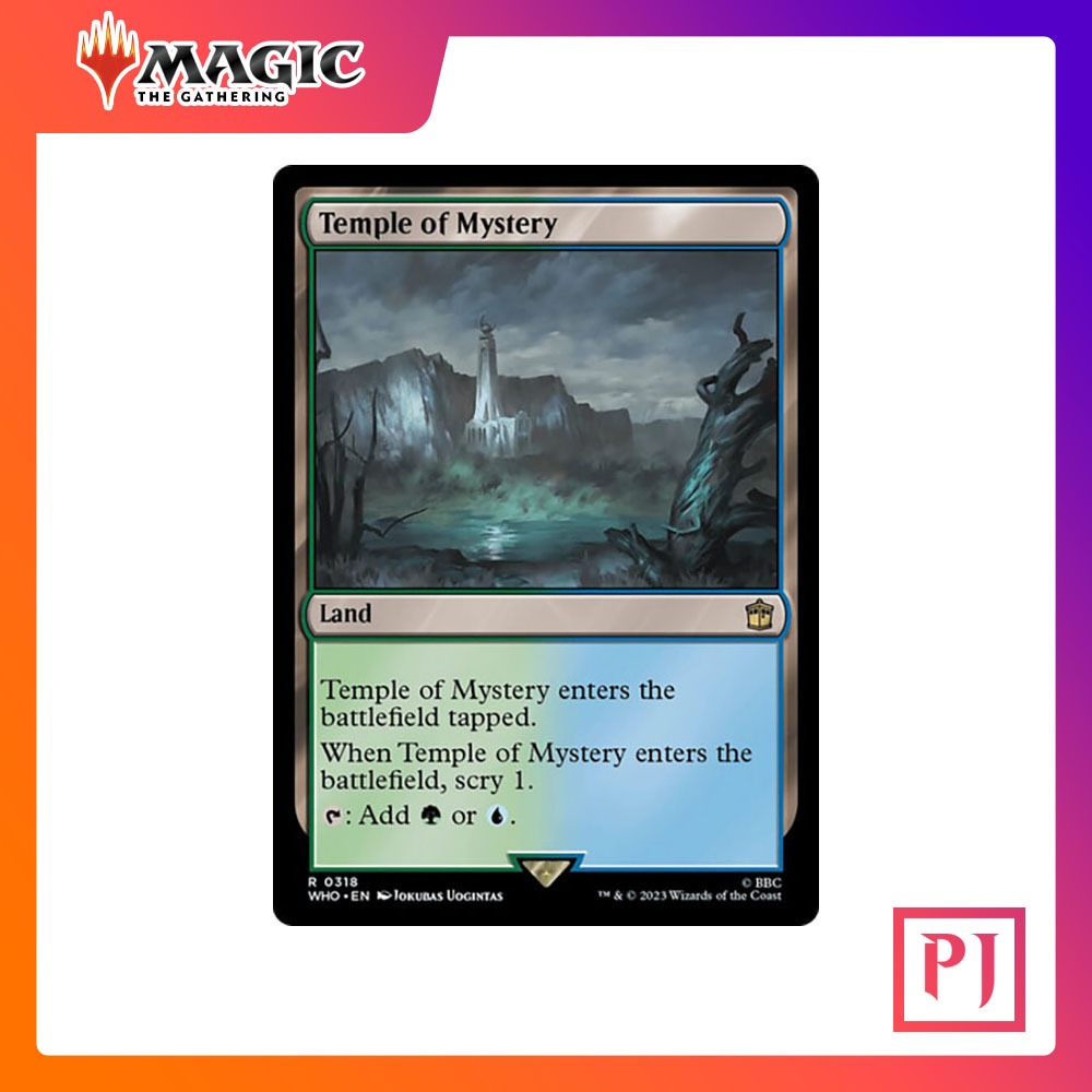[MTG] Temple of Mystery [WHO] [LAND] [RARE] [NORMAL] [ENG] (Magic Card ...