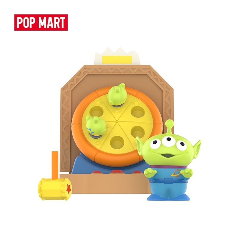 POP MART Pixar Alien Party Games Series Sets Blind Box Toys Figure ...