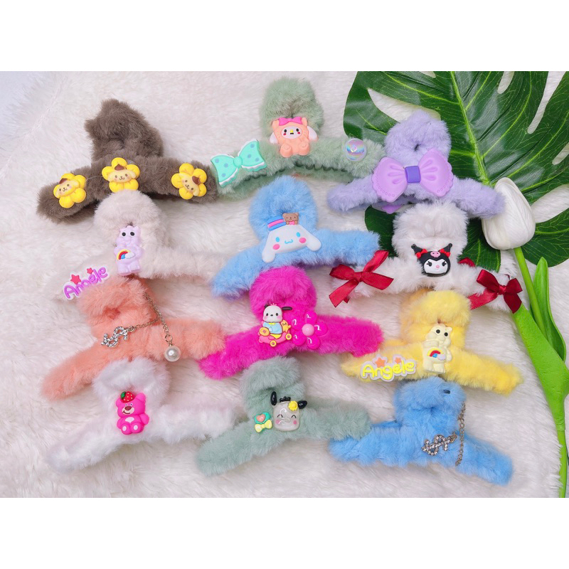 Cartoon Fur Pin Assorted Styles 12 Pieces | Shopee Philippines