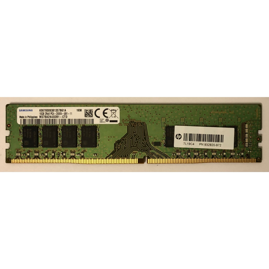 Samsung sk hynix 16GB X1 Ddr4 2666MHZ 2400mhz Pc4 Dimm 288PIN Desktop ...