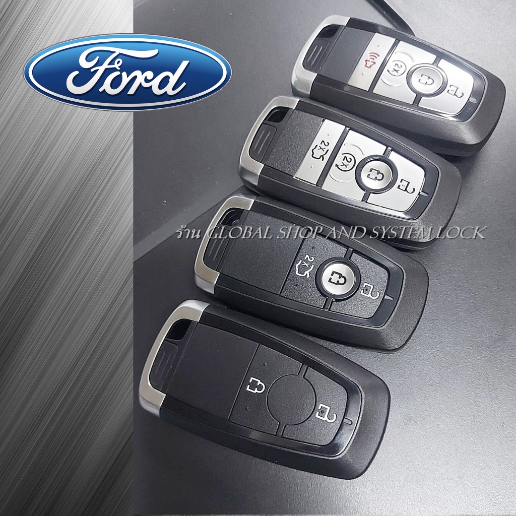 Ford Ranger Everest Remote Control Frame smart key With Cover | Shopee ...