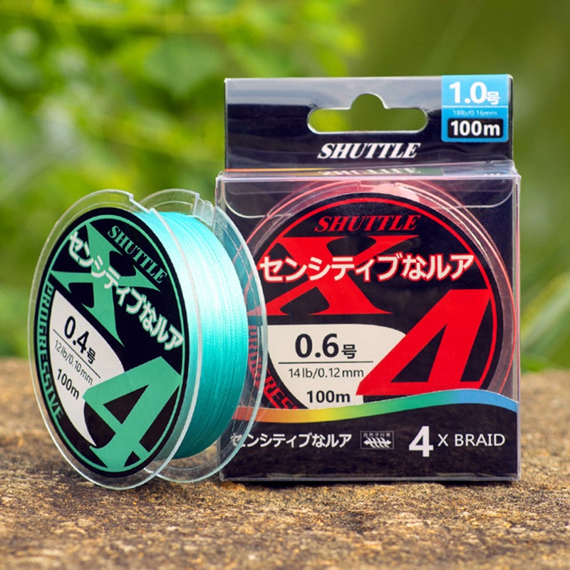 JOJO Thailand Pe Shuttle X4 Line Braided Cable 4 Rolls 100m Per Roll ...