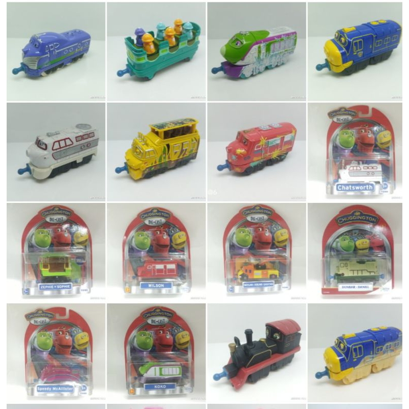 CHUGGINGTON DIE-CAST Tea Gington Hand Push Metal Train | Shopee Philippines