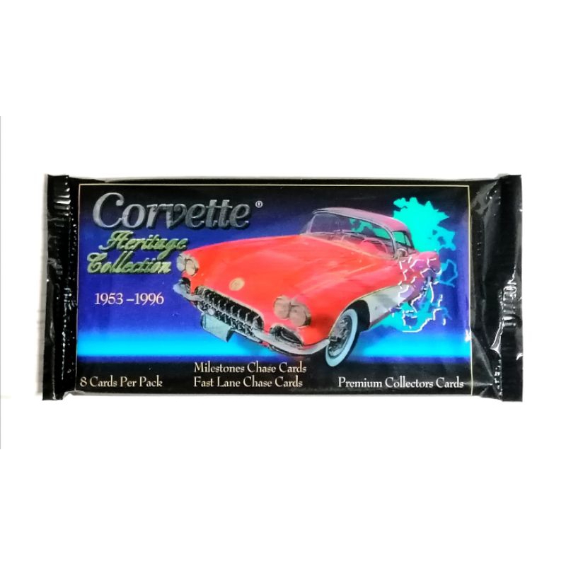 (Sealed Pack) Random Card Pack Classic Car CHEVROLET CORVETTE HERITAGE ...