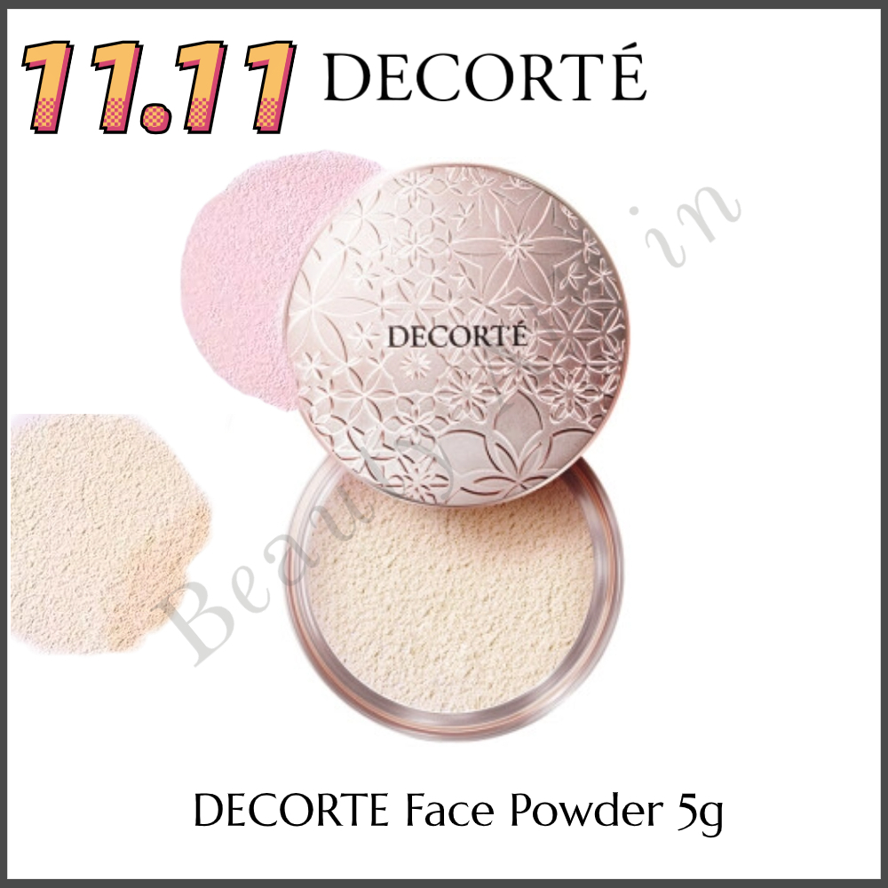 1 Label Thai COSME DECORTE Face Powder 5g | Shopee Philippines