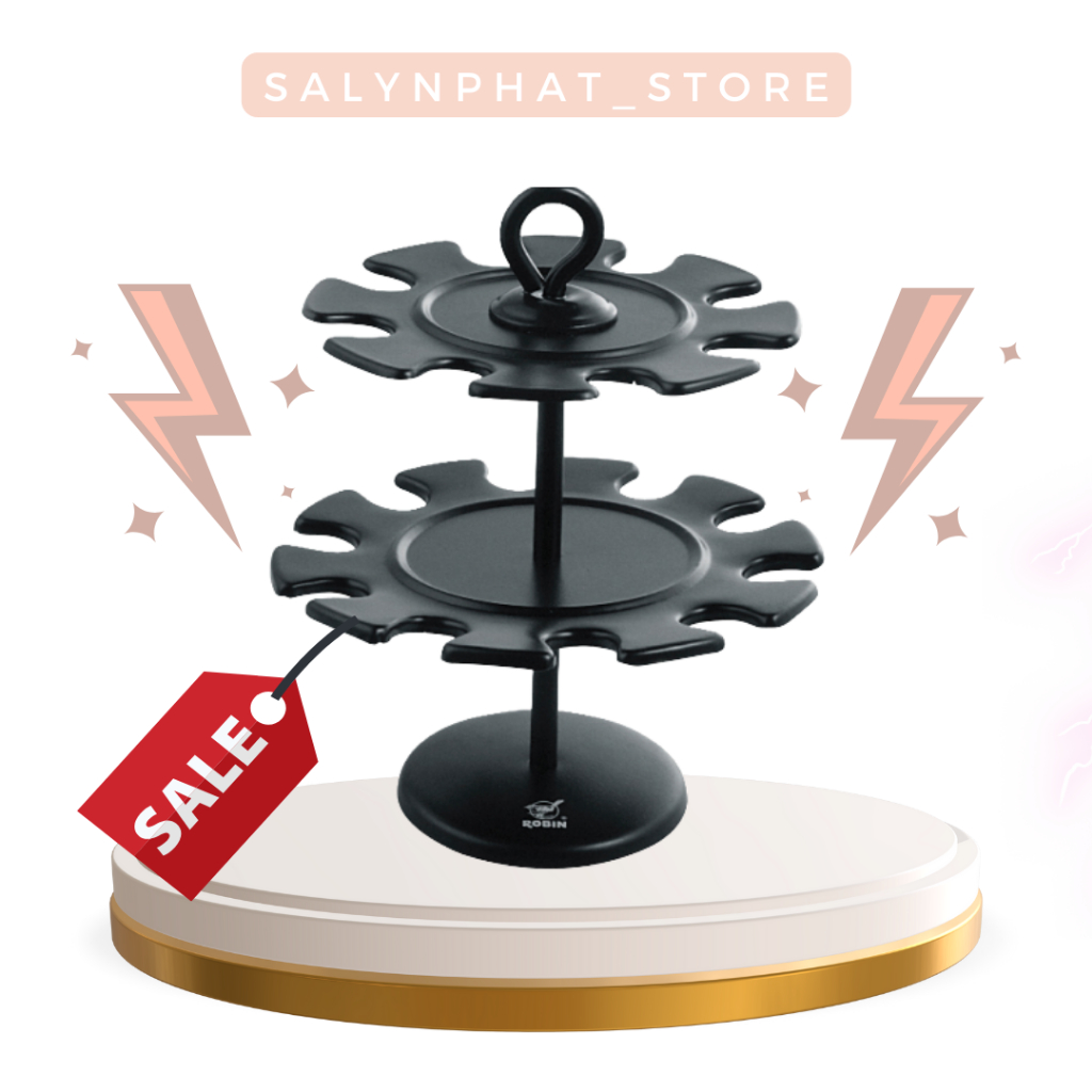 18-Compartment Rubber Stamp Hanger 2-Tier Robin 332 | Shopee Philippines