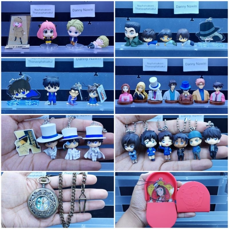 Conan Spy x Family anime figure gachapon Railian x Detective Model ...