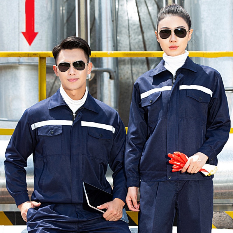 MVP Unisex Labor Protection Long Sleeve Reflective Stripe Clothing ...