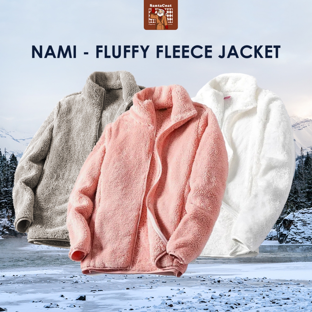 Nami: Fluffy Fleece Jacket A Soft Lock To Keep Warm Up One Number ...