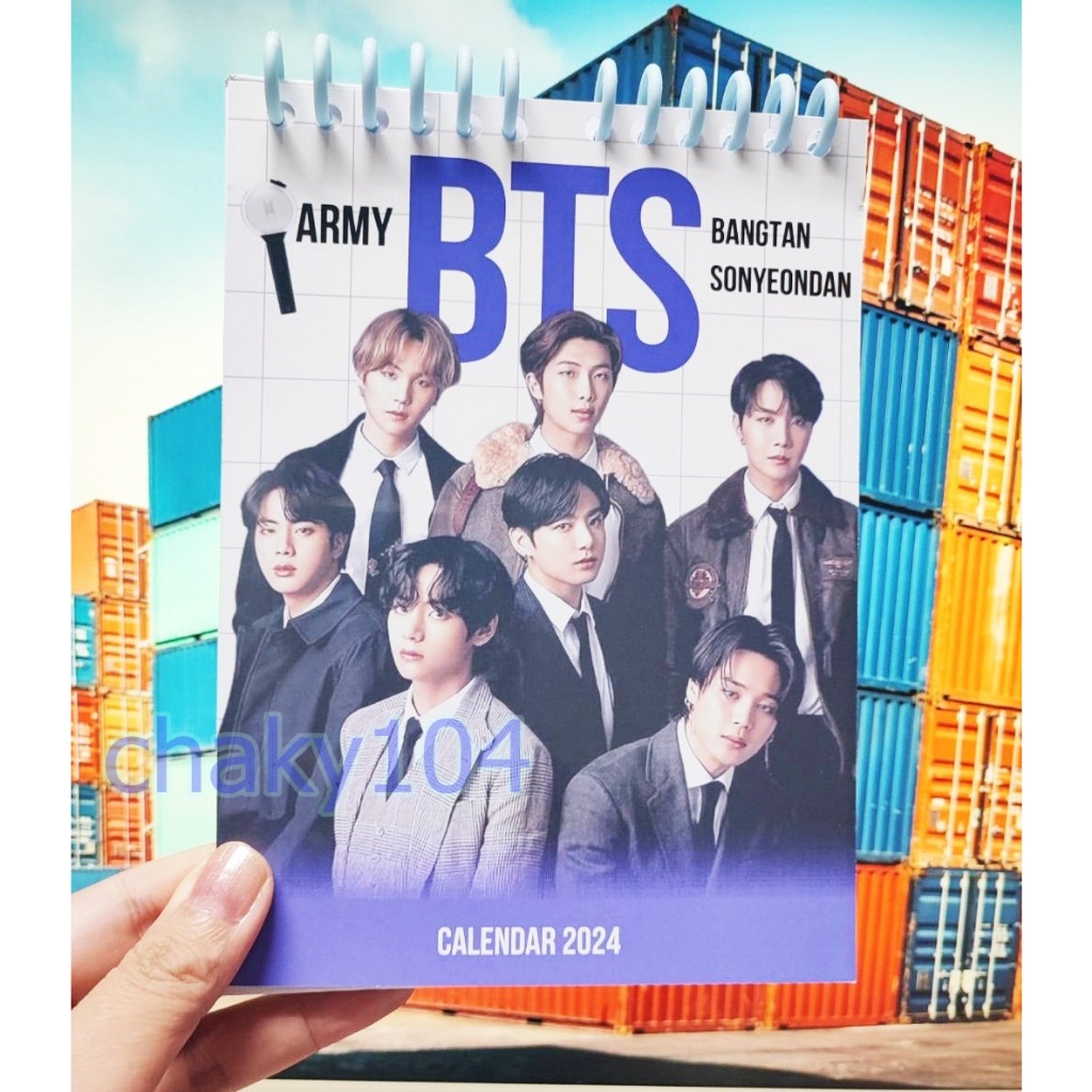 ! Desk Calendar 2024/2567 BTS (bangtan sonyeondan) ** | Shopee Philippines