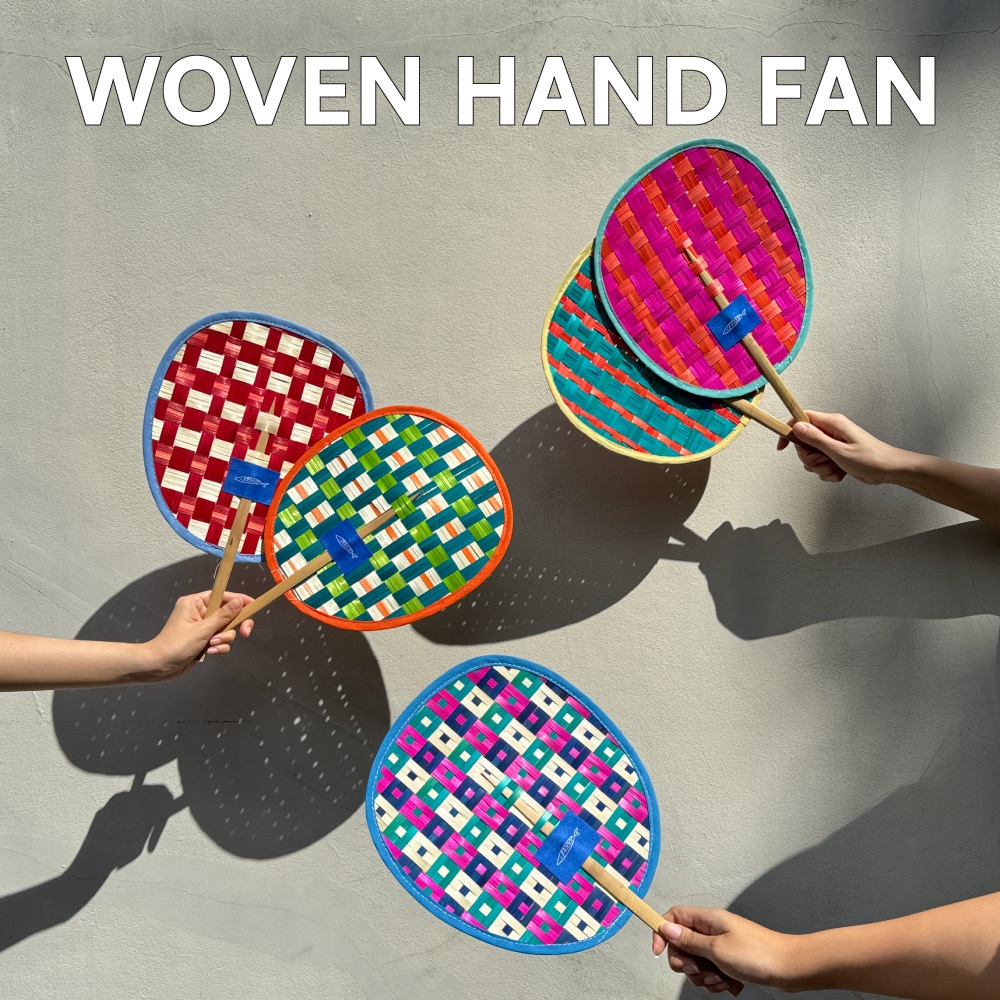 Sardine-Handcrafted. Woven hand fan. | Shopee Philippines