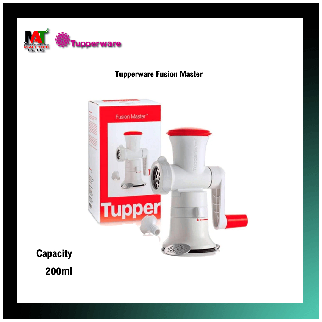 Tupperware Fusion Master Hand Blender Chopper/Slicer | Shopee Philippines