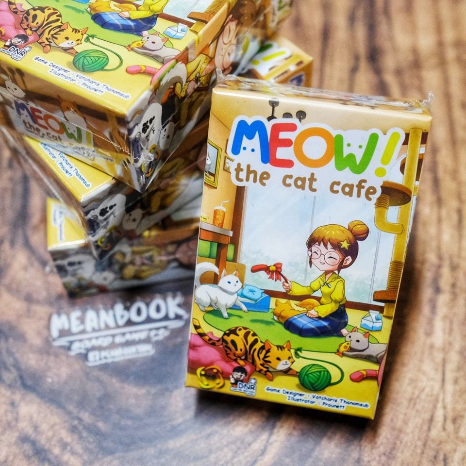 Meow! Cat Cafe Board Game (Thai) | Shopee Philippines