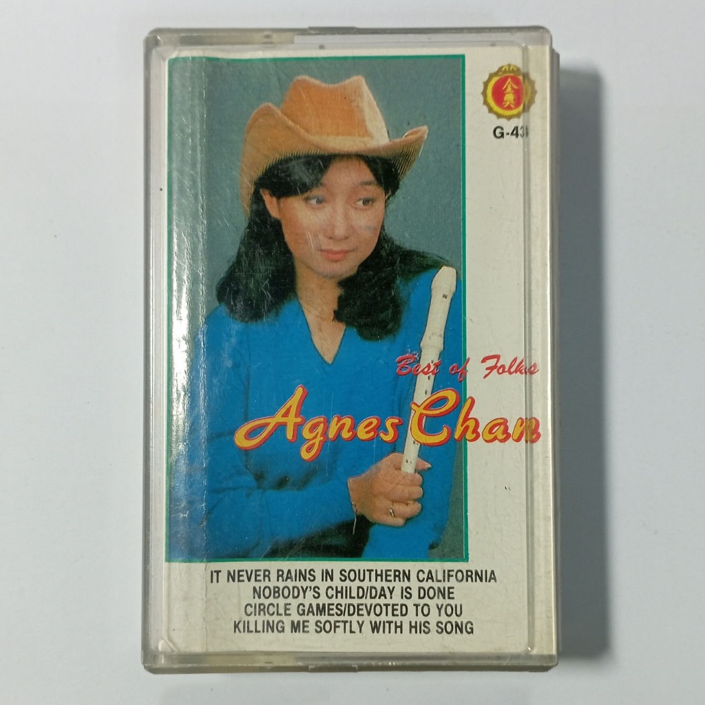 Agnes Chan/Best of Folks (1992) Cassette Tape Genuine product Original Licensed product ...