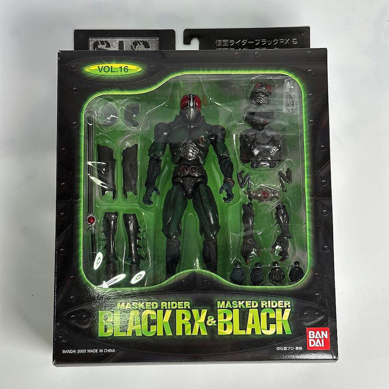 Action Figure Masked Rider S.I.C. Super Imaginative Chogokin SIC Vol.16 Black RX & | Shopee ...