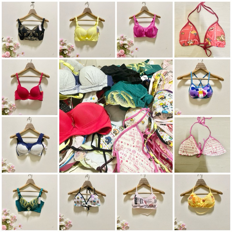 70 New-Hand Bras Assorted Styles Sizes | Shopee Philippines