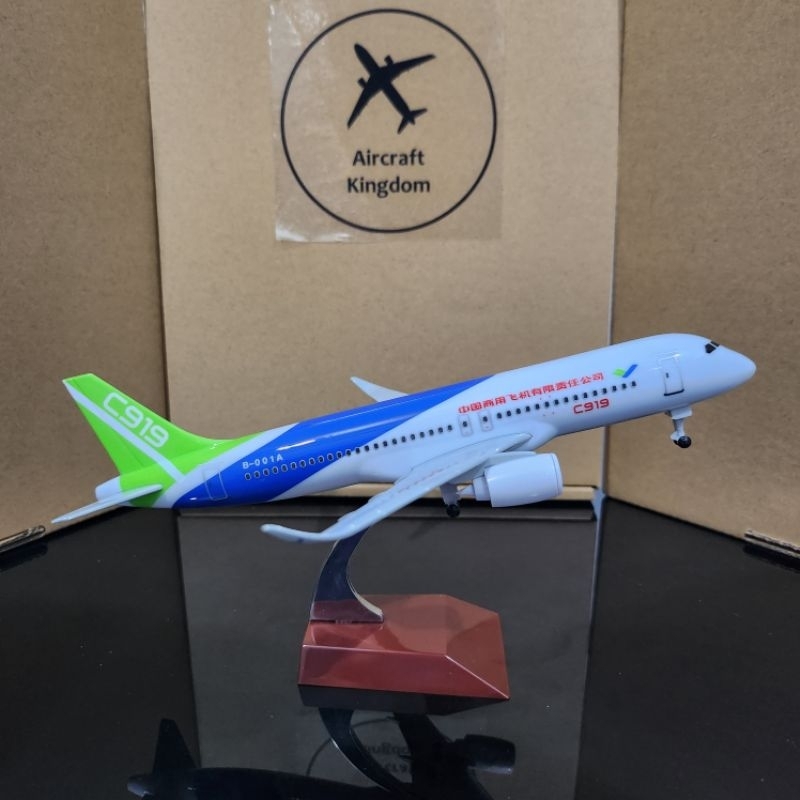 COMAC C919 Flying Machine Model Registration B-001A | Shopee Philippines
